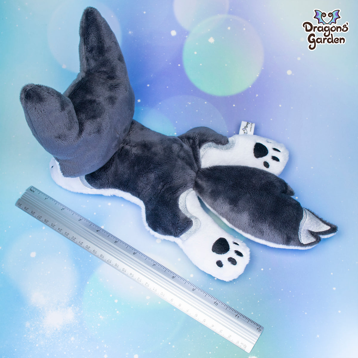 WEIGHTED | Big Gray Husky Plushie– Dragons' Garden