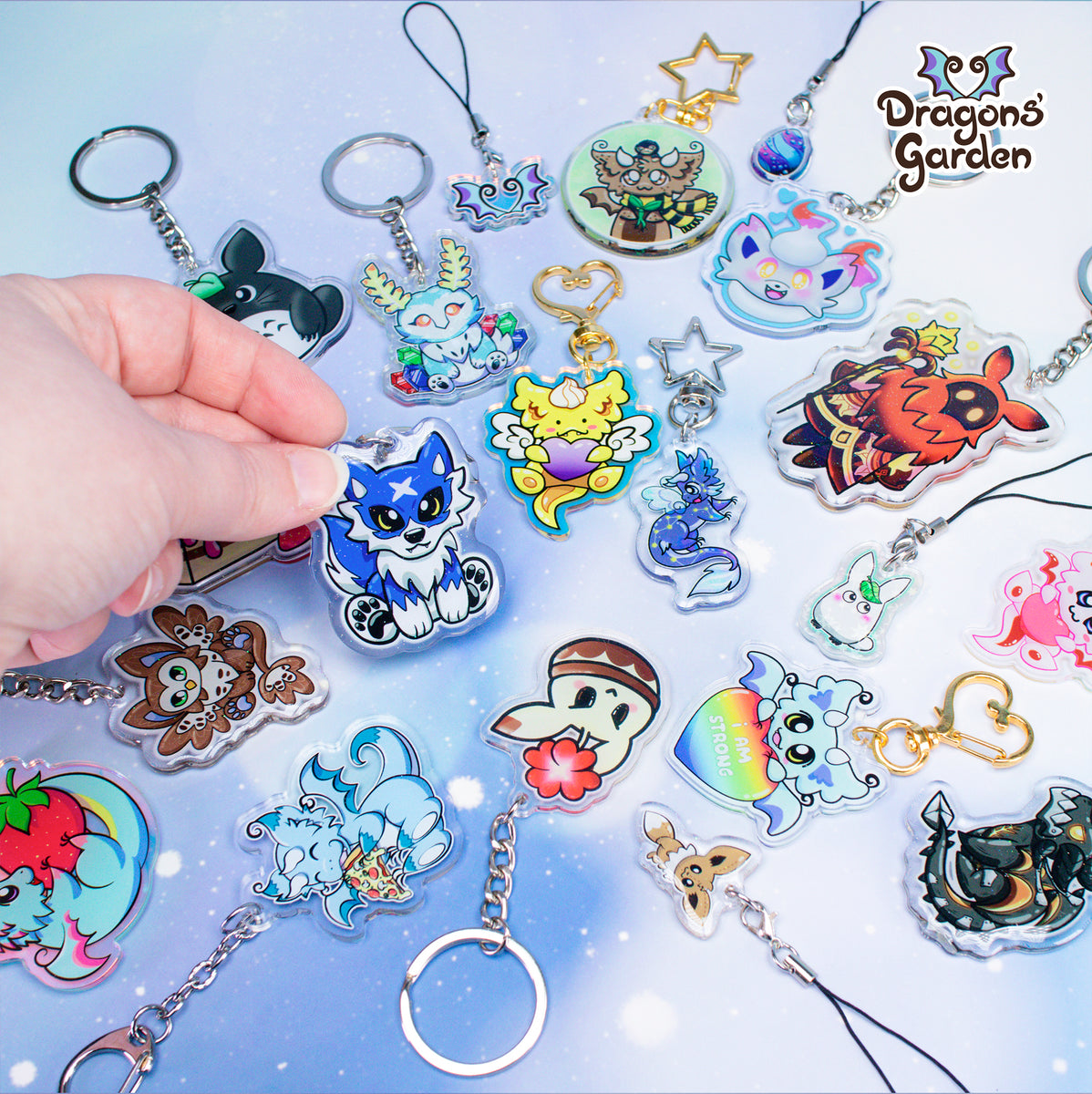 Mystery Keychain Blind Bag | Cutest Acrylic Keychains– Dragons' Garden
