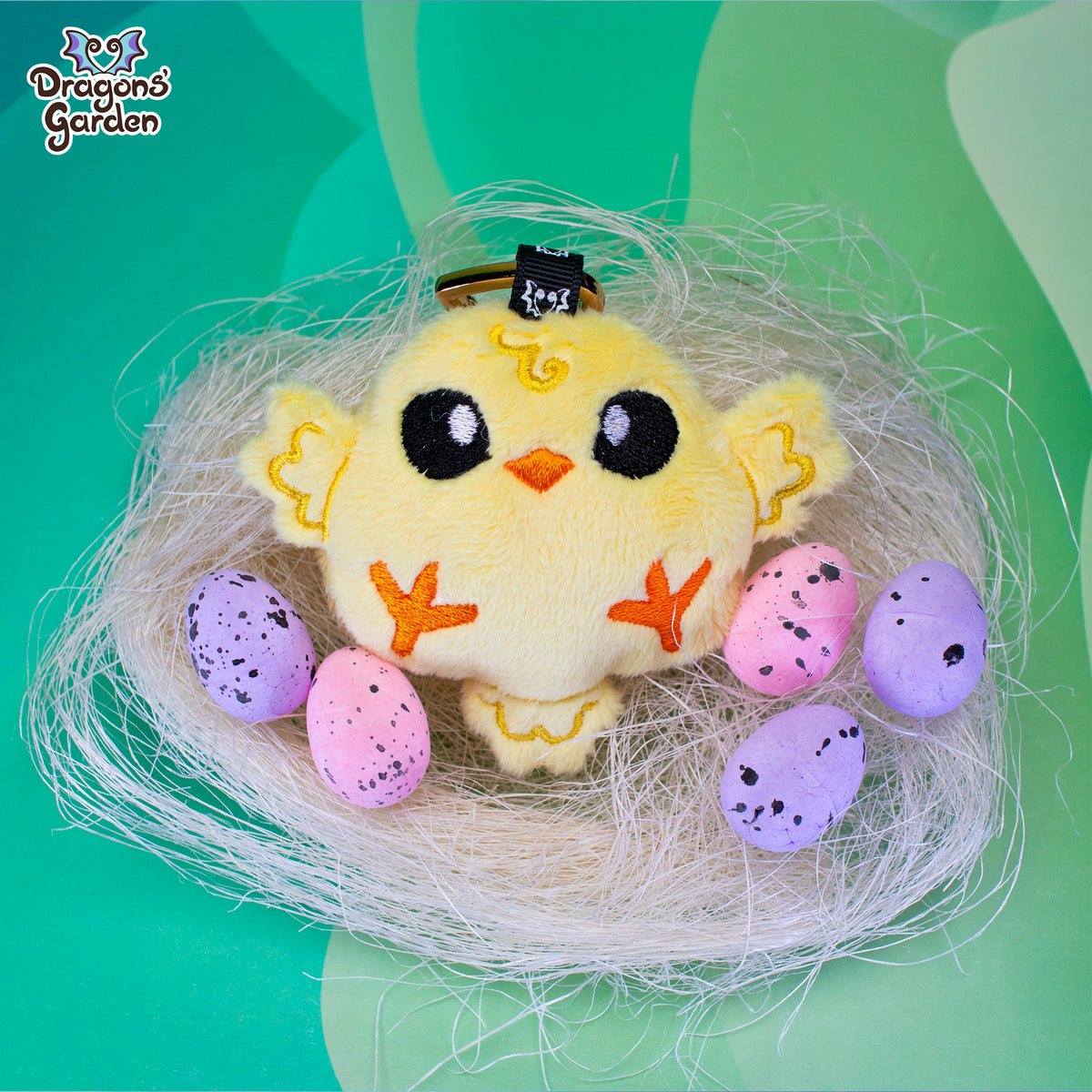 ITH Baby Chick Charm Embroidery Pattern– Dragons' Garden