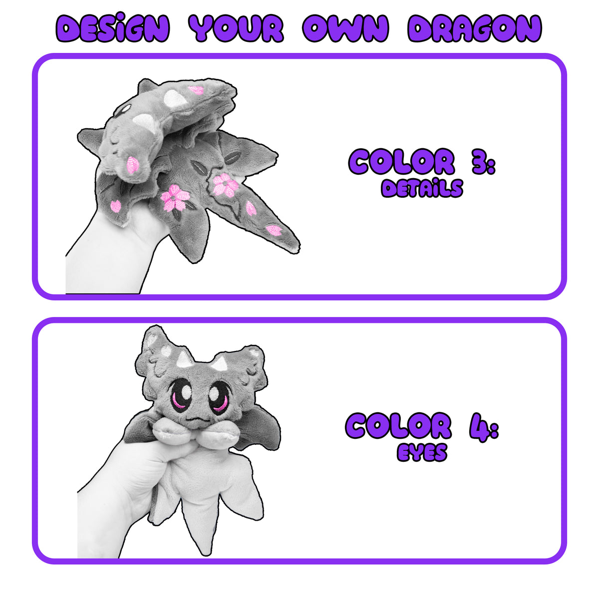 Custom Sakura Dragon Plush - Weighted Jumbo Dragon Toy– Dragons' Garden