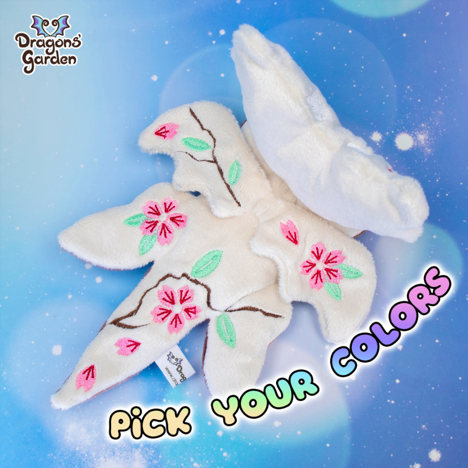 Custom Sakura Dragon Plush - Weighted Jumbo Dragon Toy– Dragons' Garden
