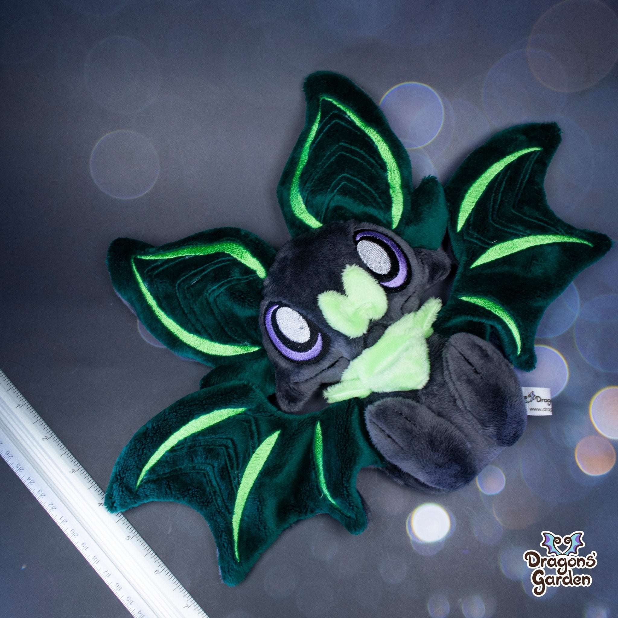 CUSTOM | Colorful Sitting Bat Plushie– Dragons' Garden