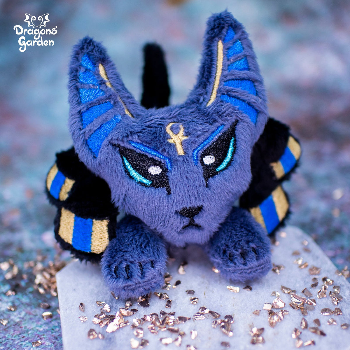 ITH Anubis Egyptian Jackal Plush Embroidery Pattern– Dragons' Garden