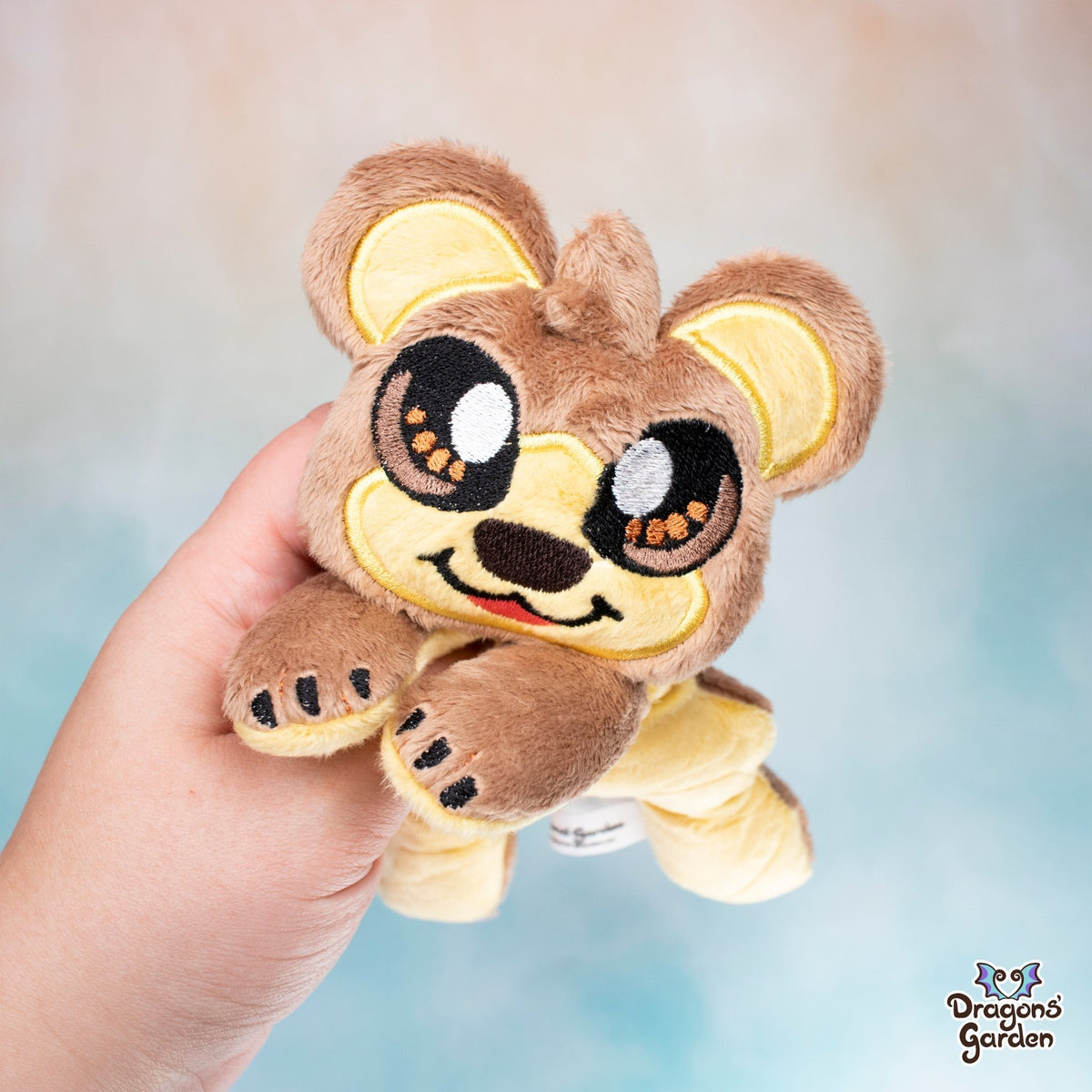 ITH Bear Plush Embroidery Pattern - Dragons' Garden