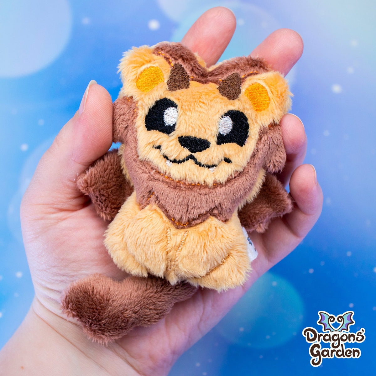 ITH Manticore Blob Plushie Pattern - Dragons' Garden