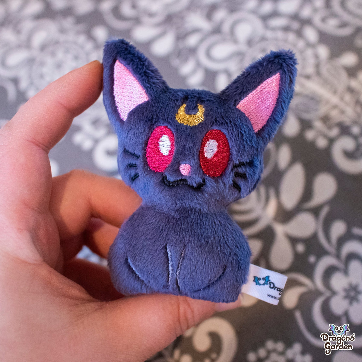 ITH Moon Kitty Blob Plushie Pattern - Dragons' Garden