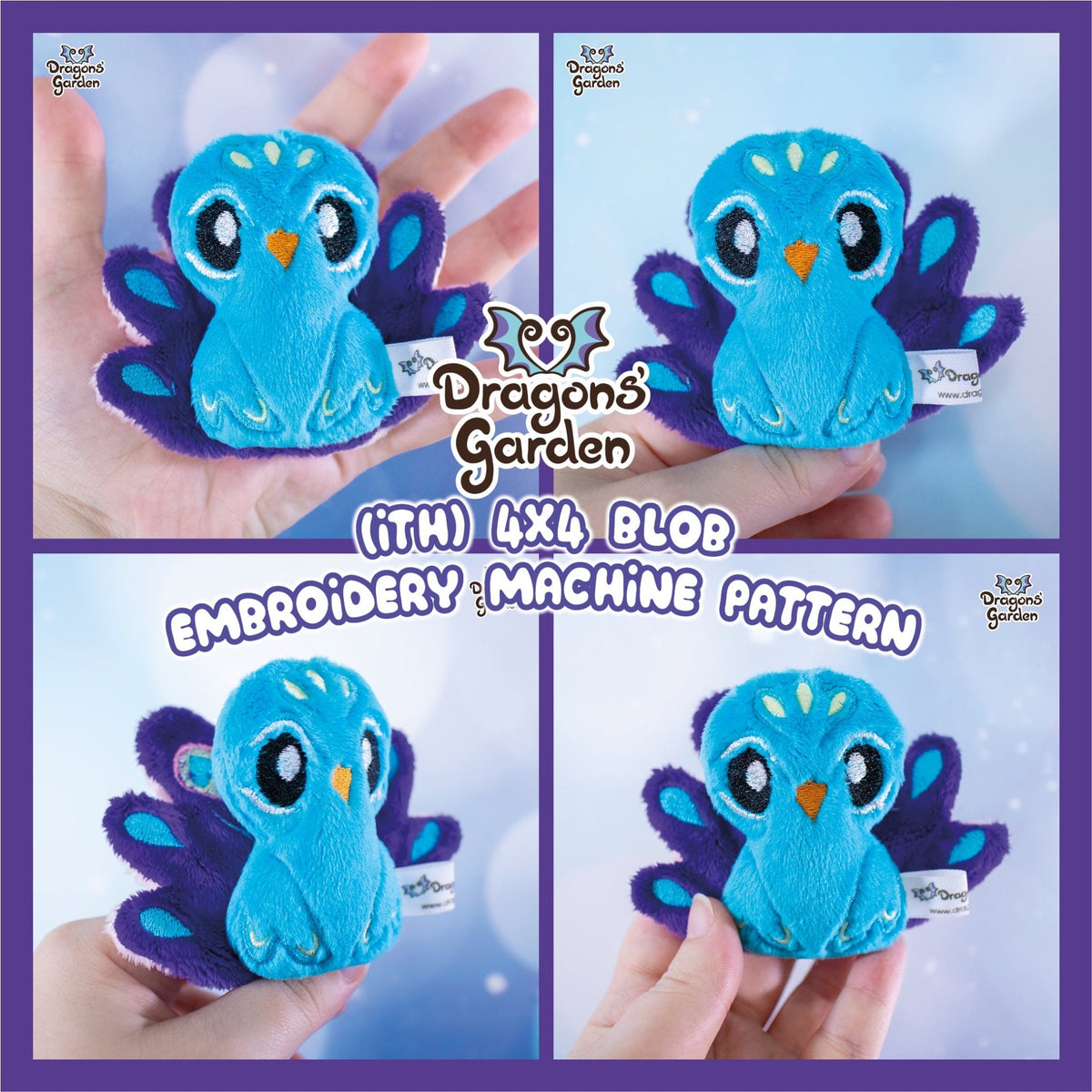 ITH Peacock Chick Blob– Dragons' Garden